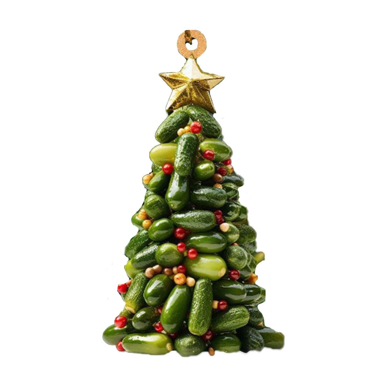 Christmas Tree Bookshelf Festive Holiday Display Shelf for Books, Decor ...