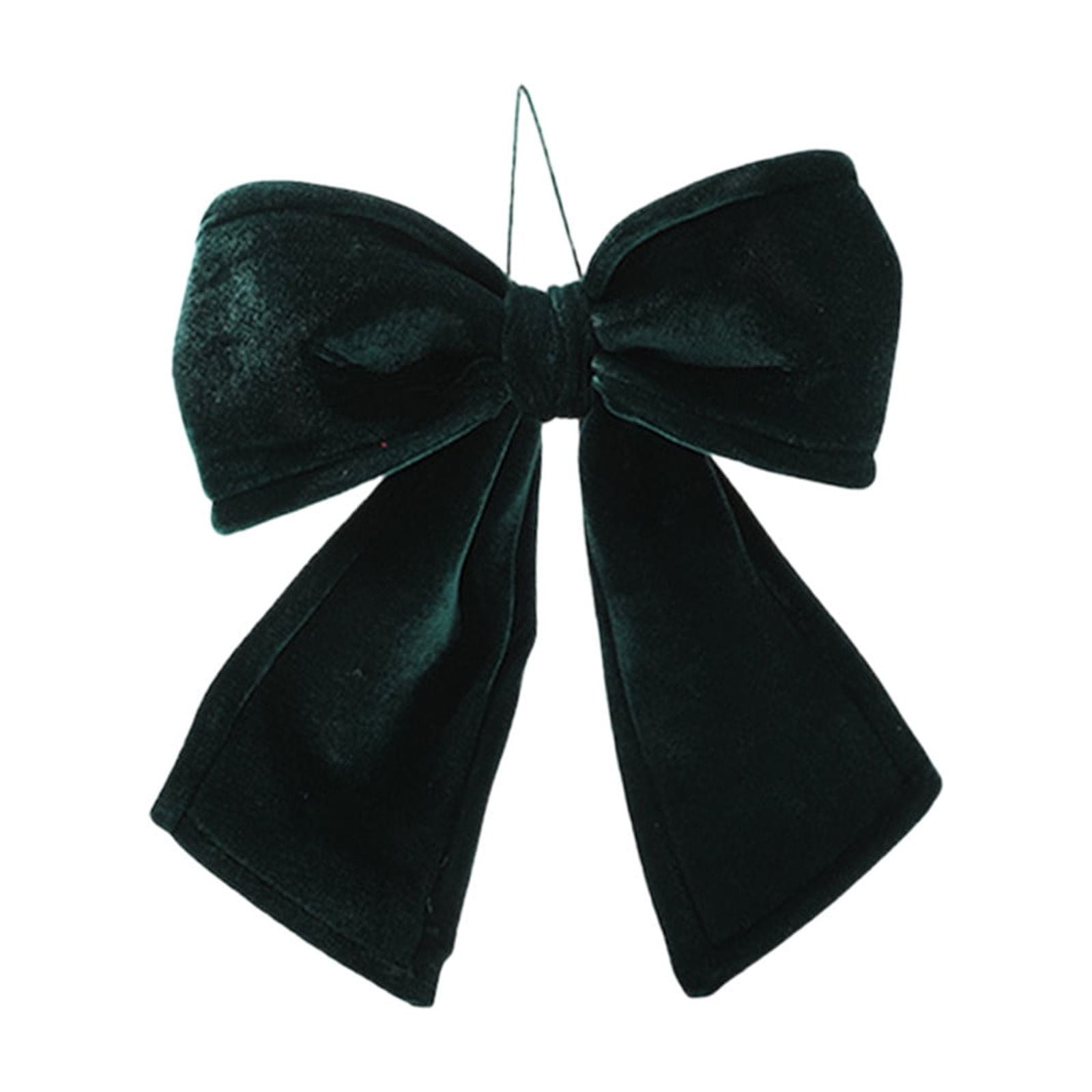 Christmas Tree Bow Ornament, Large Velvet Bow for Xmas Tree Wedding ...
