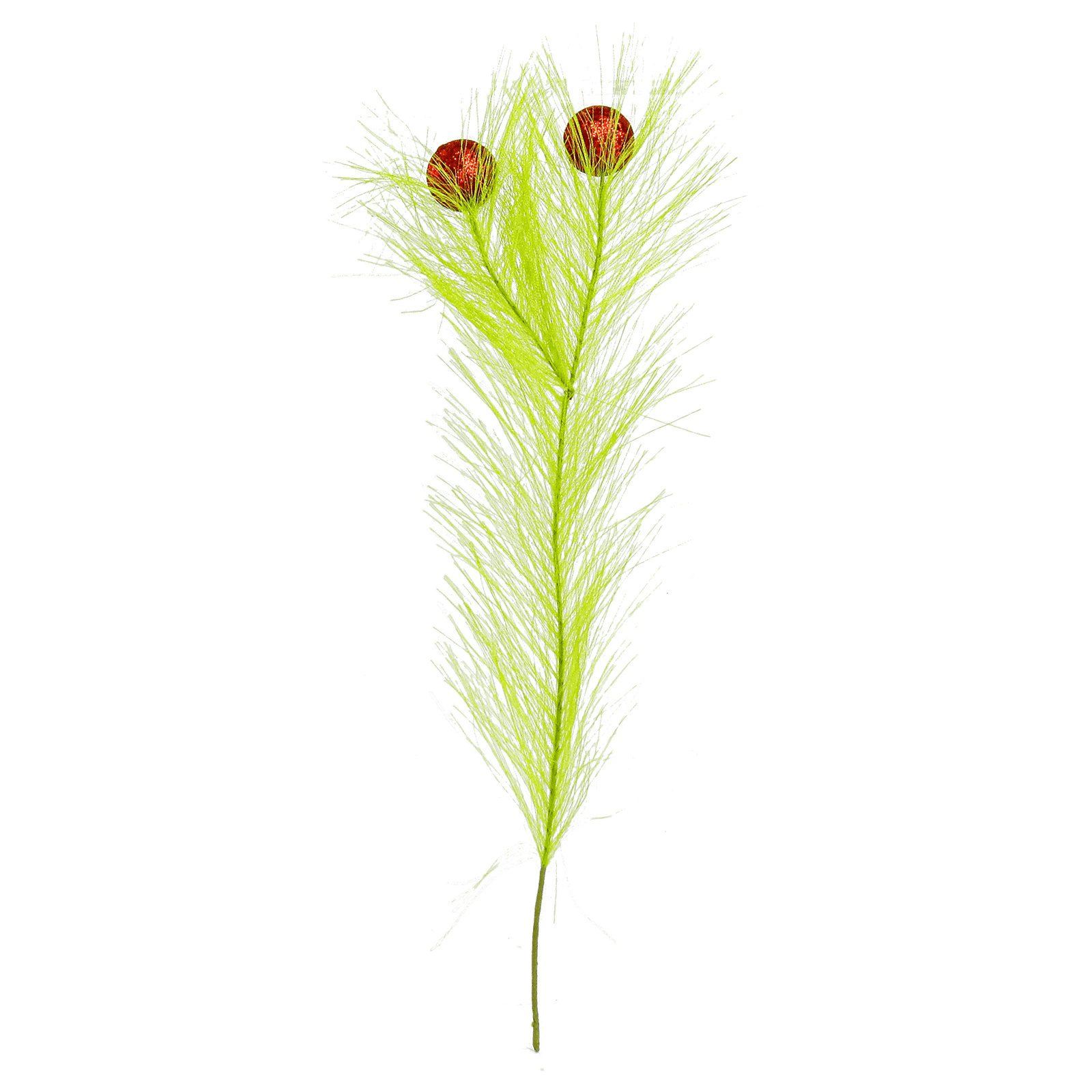 Christmas Tree Branch Decoration 8 Piece Artificial Faux Pampas Grass ...