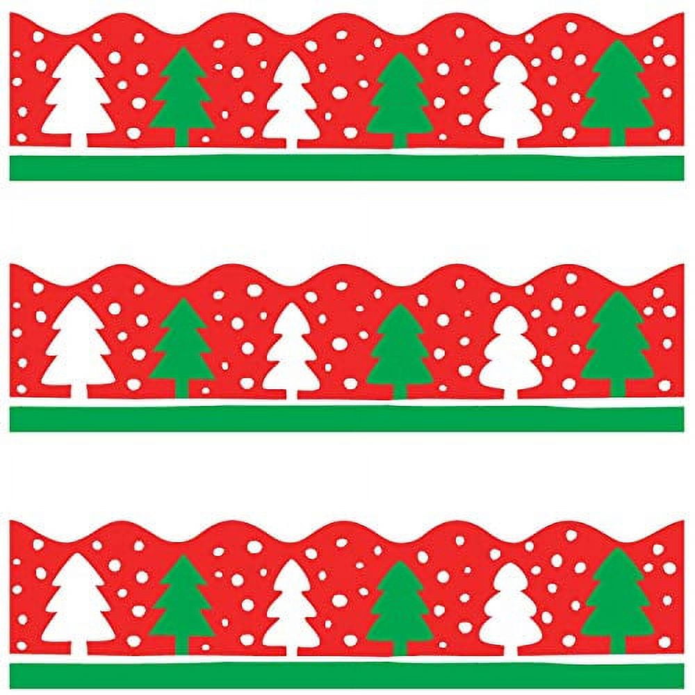 Christmas Tree Border Clipart