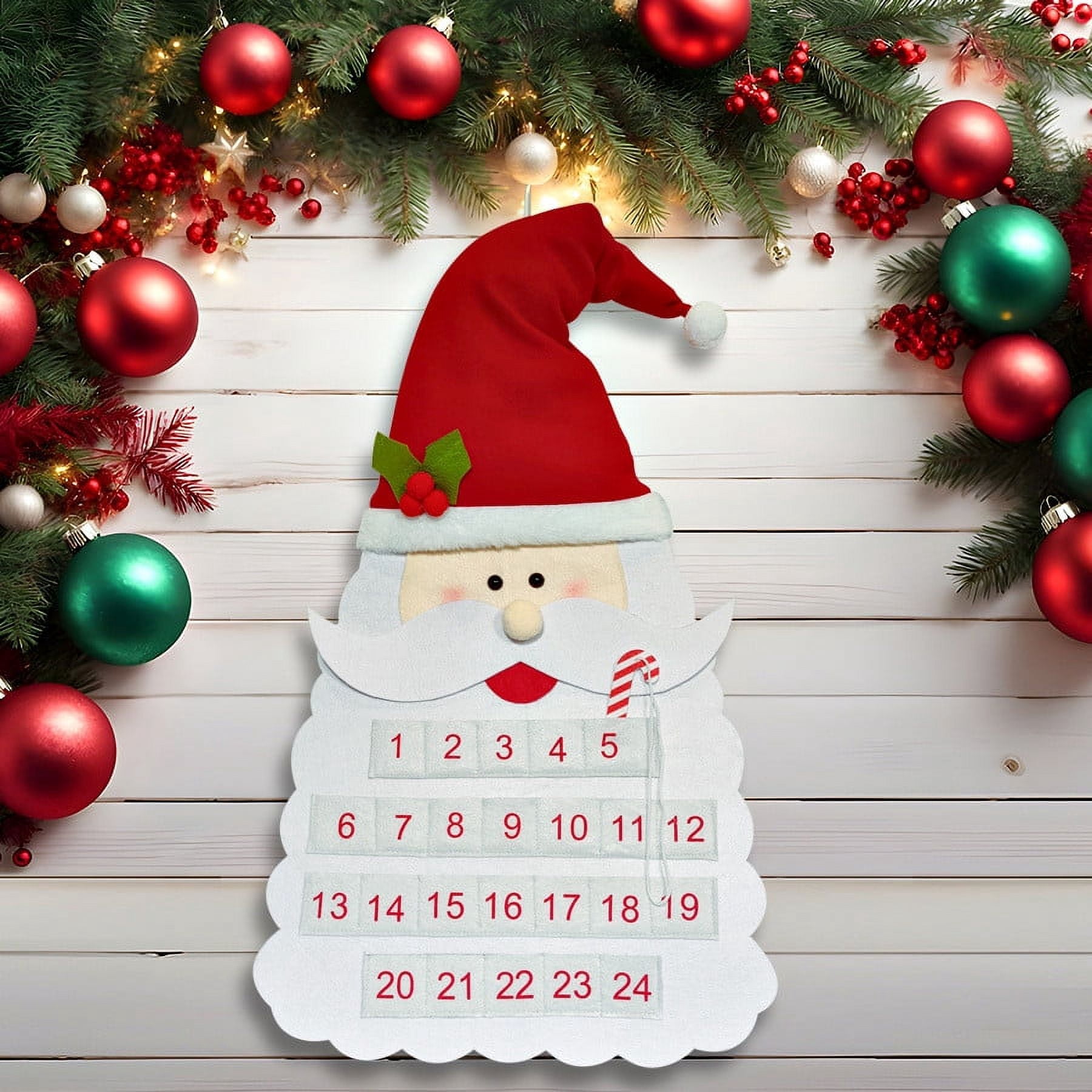 Christmas Tree Calendar - Countdown Wall Calendar and Children's DIY ...