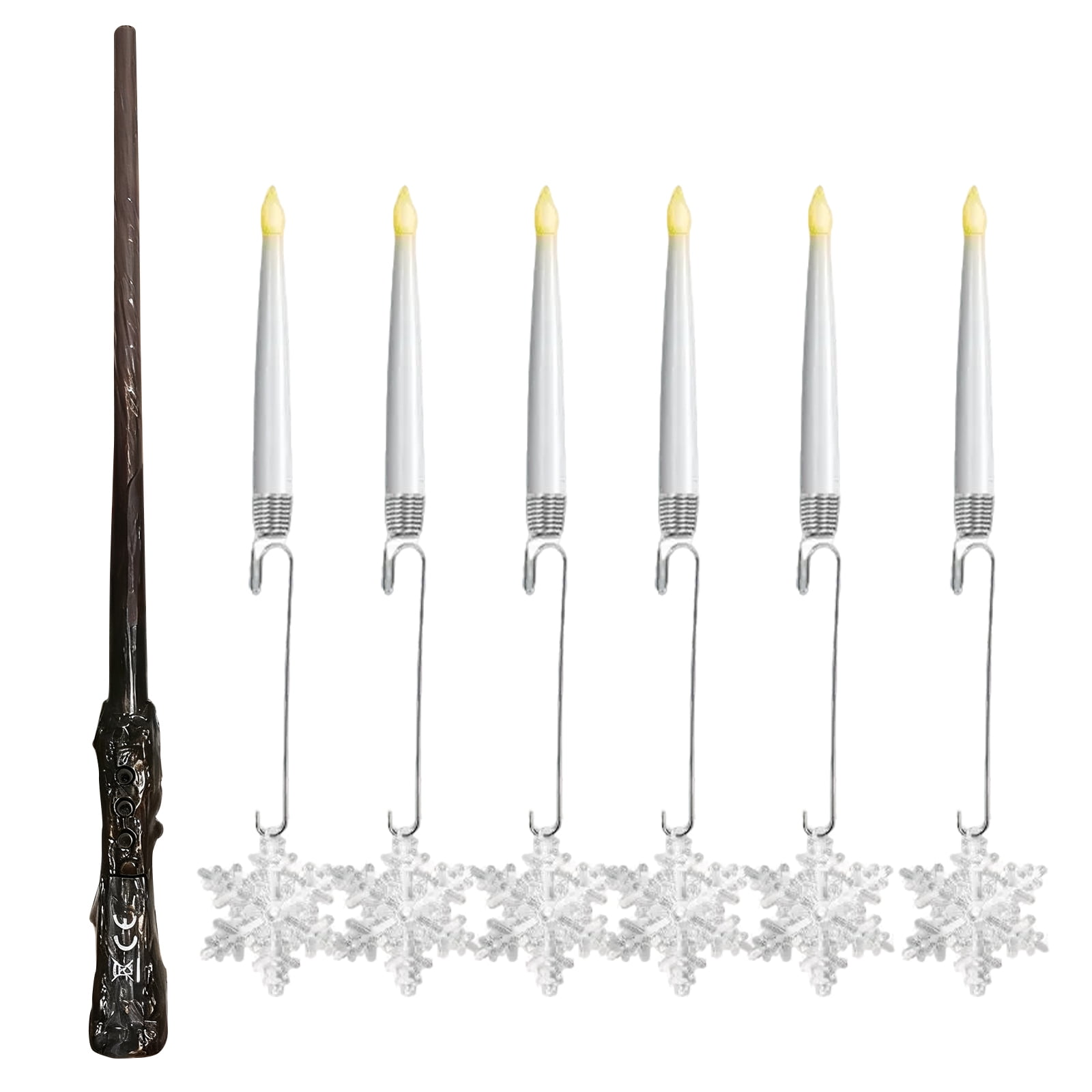 Christmas Tree Candles,Flameless Taper Candles For Christmas Tree ...