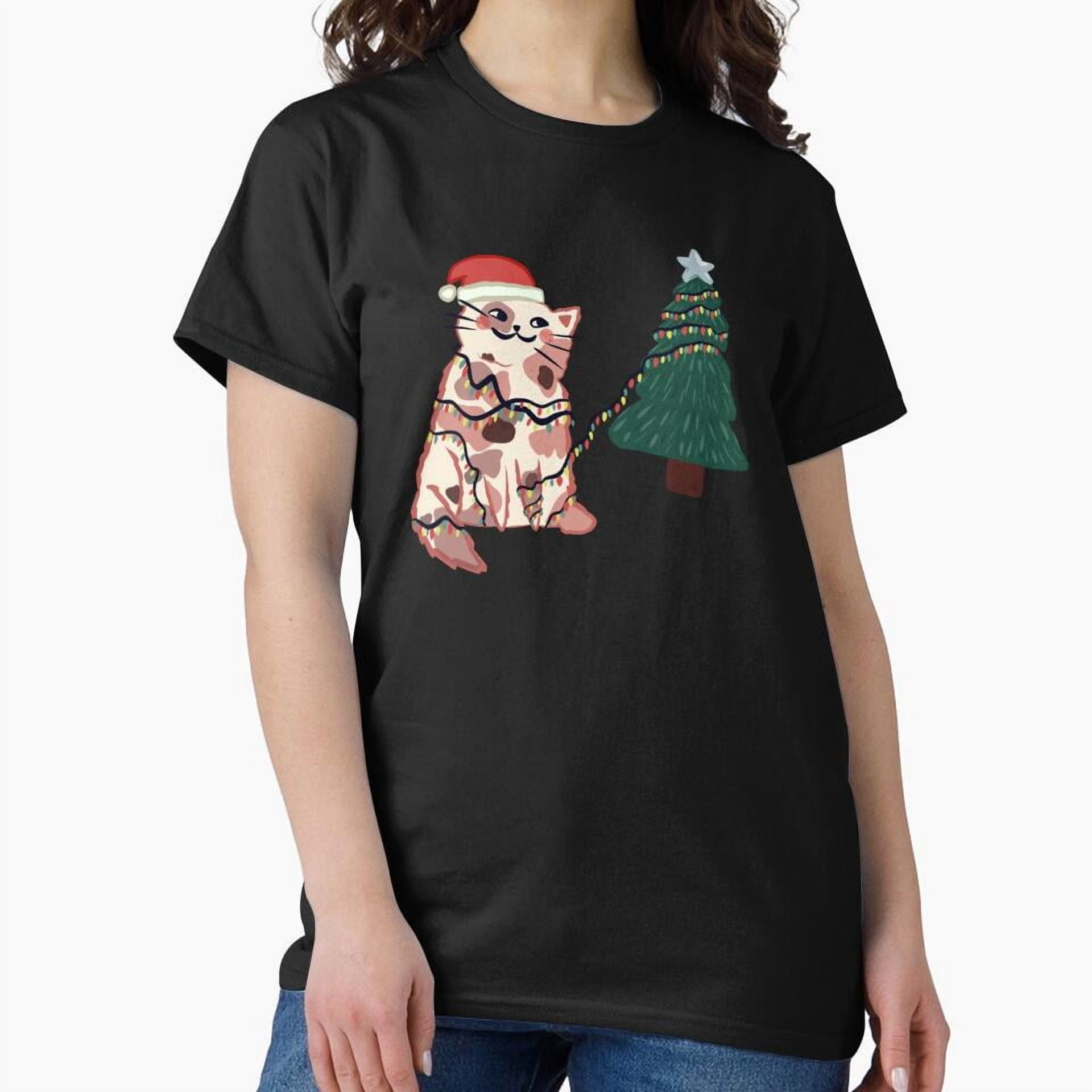 Christmas Tree Chaos With A Toppled Tree And Broken Ornaments Funny ...