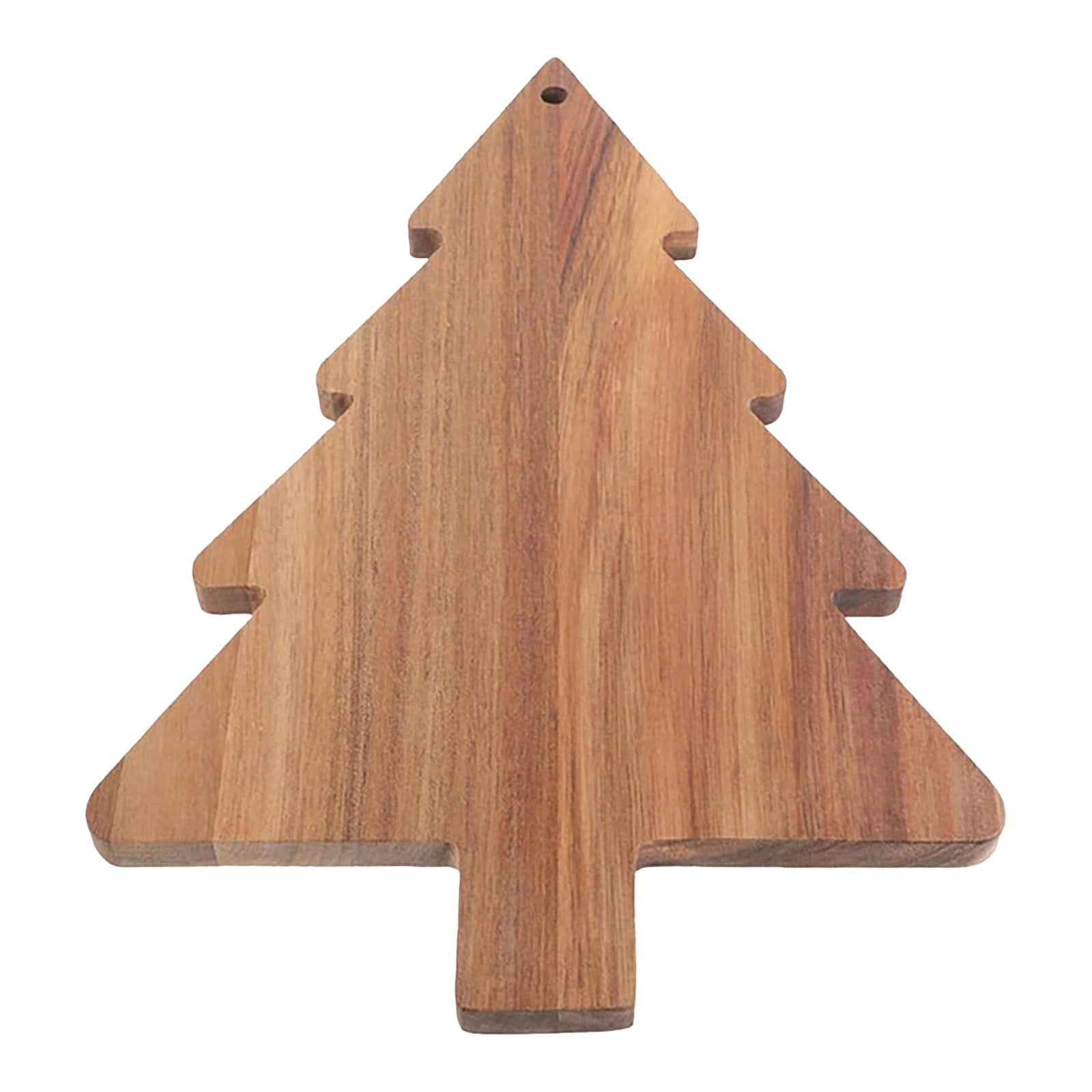 Christmas Tree Charcuterie Board - Wooden Serving Tray With Festive ...