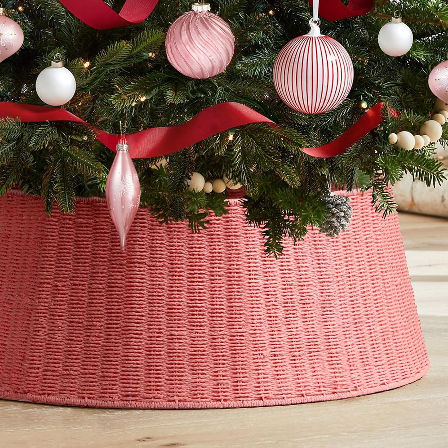 Christmas Tree Collar,Christmas Tree Base Christmas Tree Basket Collar ...