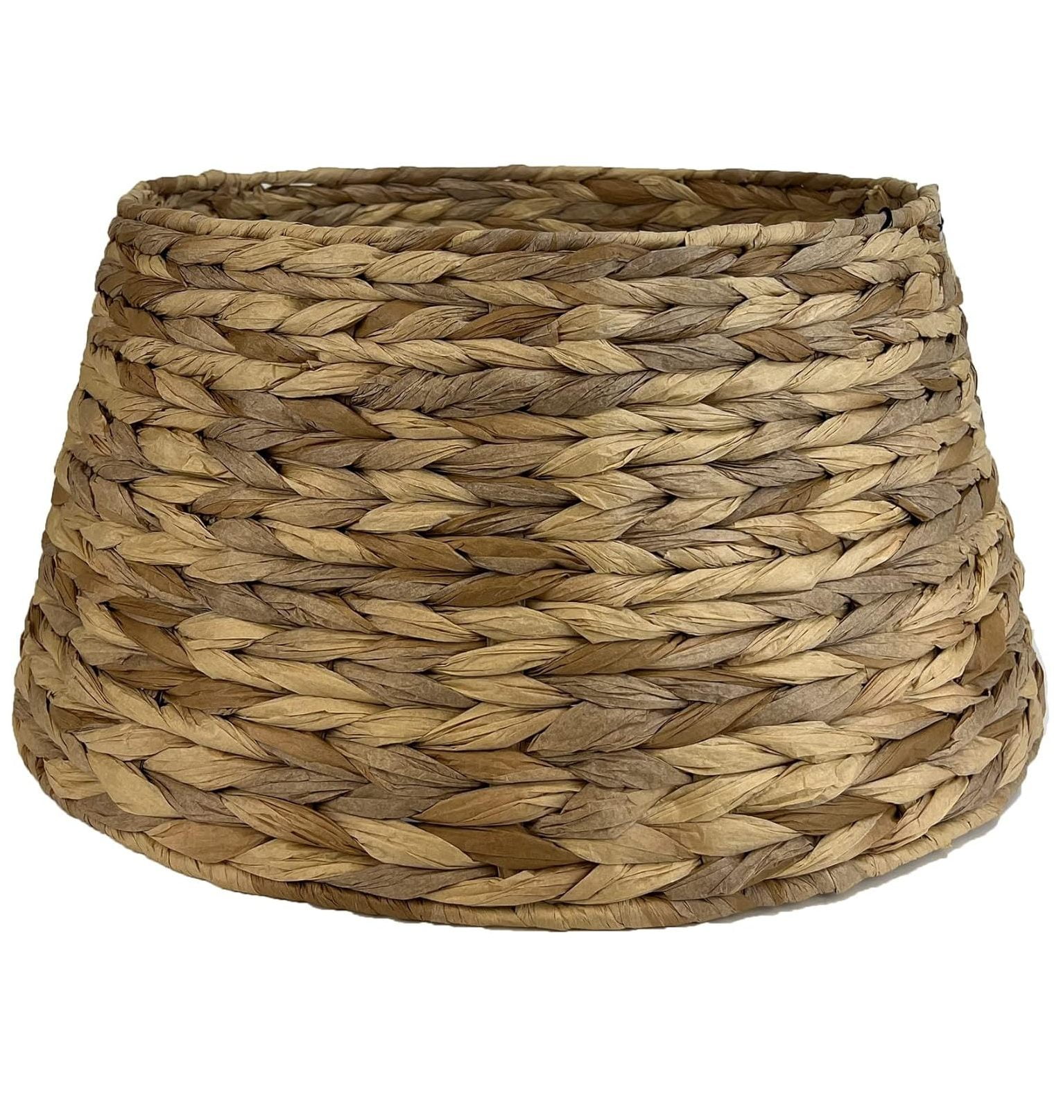 Christmas Tree Collar - Natural Woven Base Decoration to Cover ...