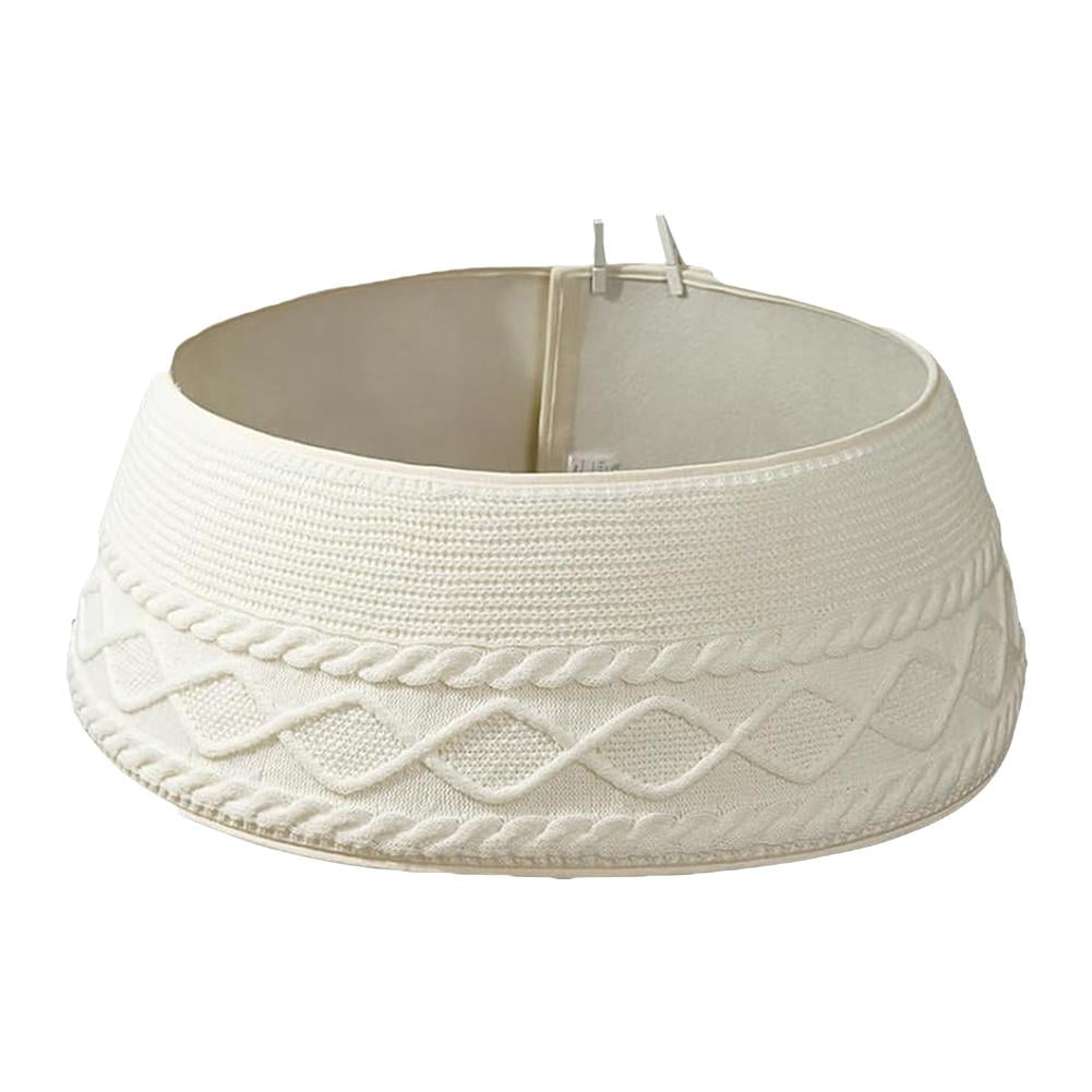 Christmas Tree Collar, White Christmas Tree Collar for Xmas Treess ...