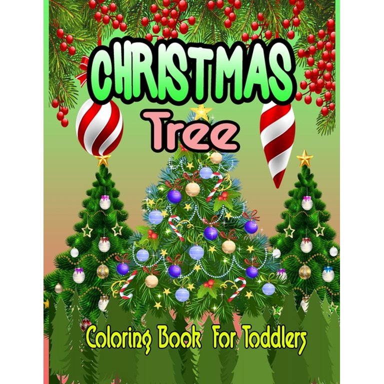 christmas tree coloring pages for preschoolers