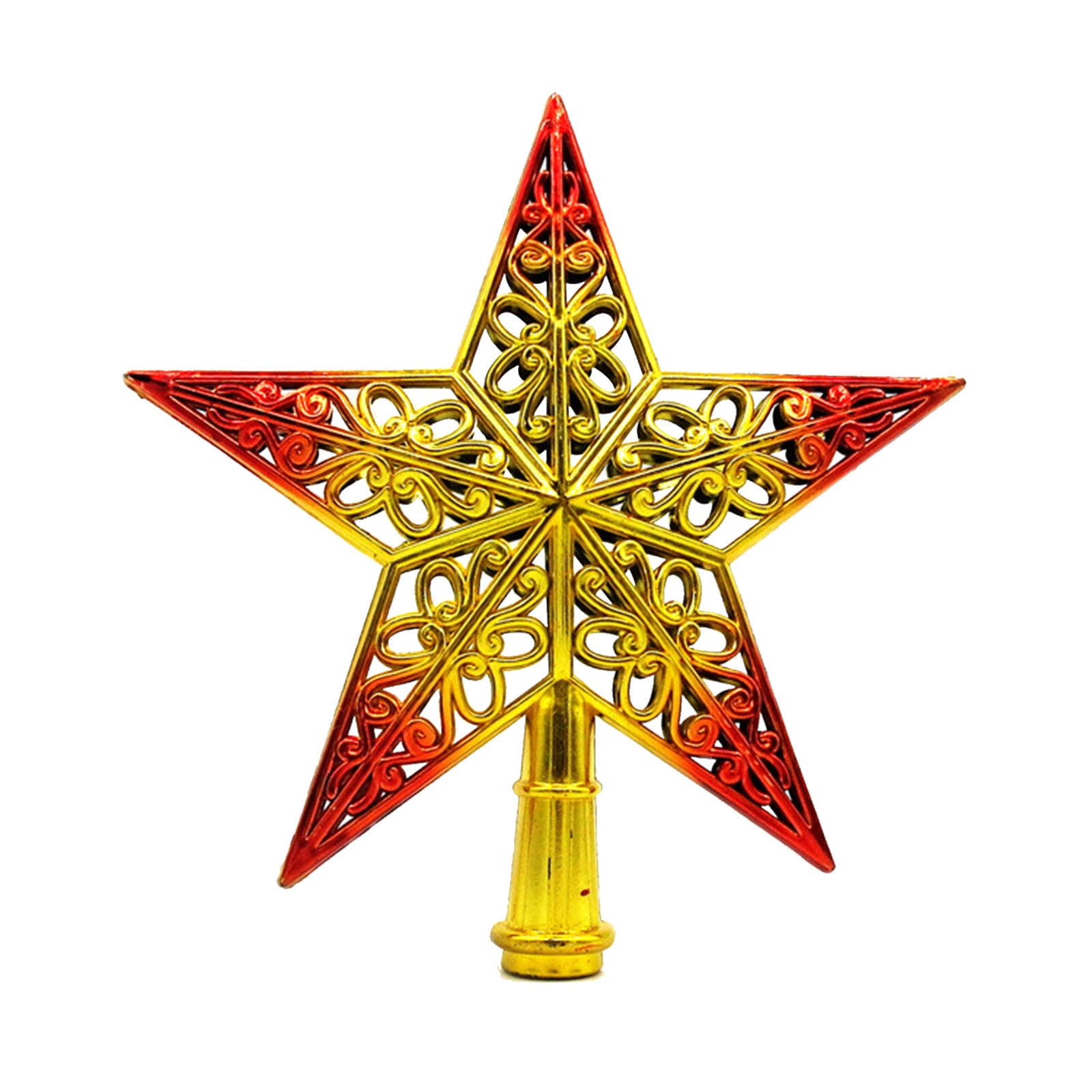 Christmas Tree Decorations 1Pc Red Color Christmas Tree Topper for ...