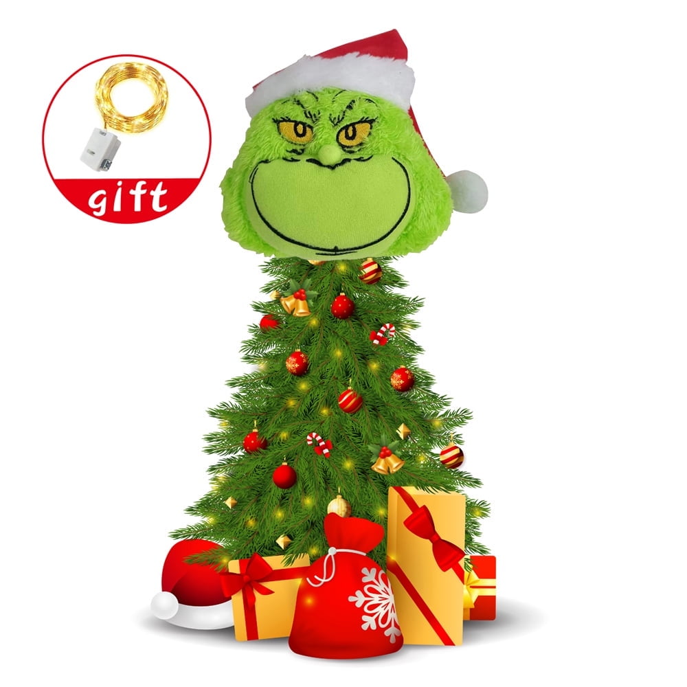 Christmas Tree Decorations Christmas Elf Grinch Green Monster Decor ...