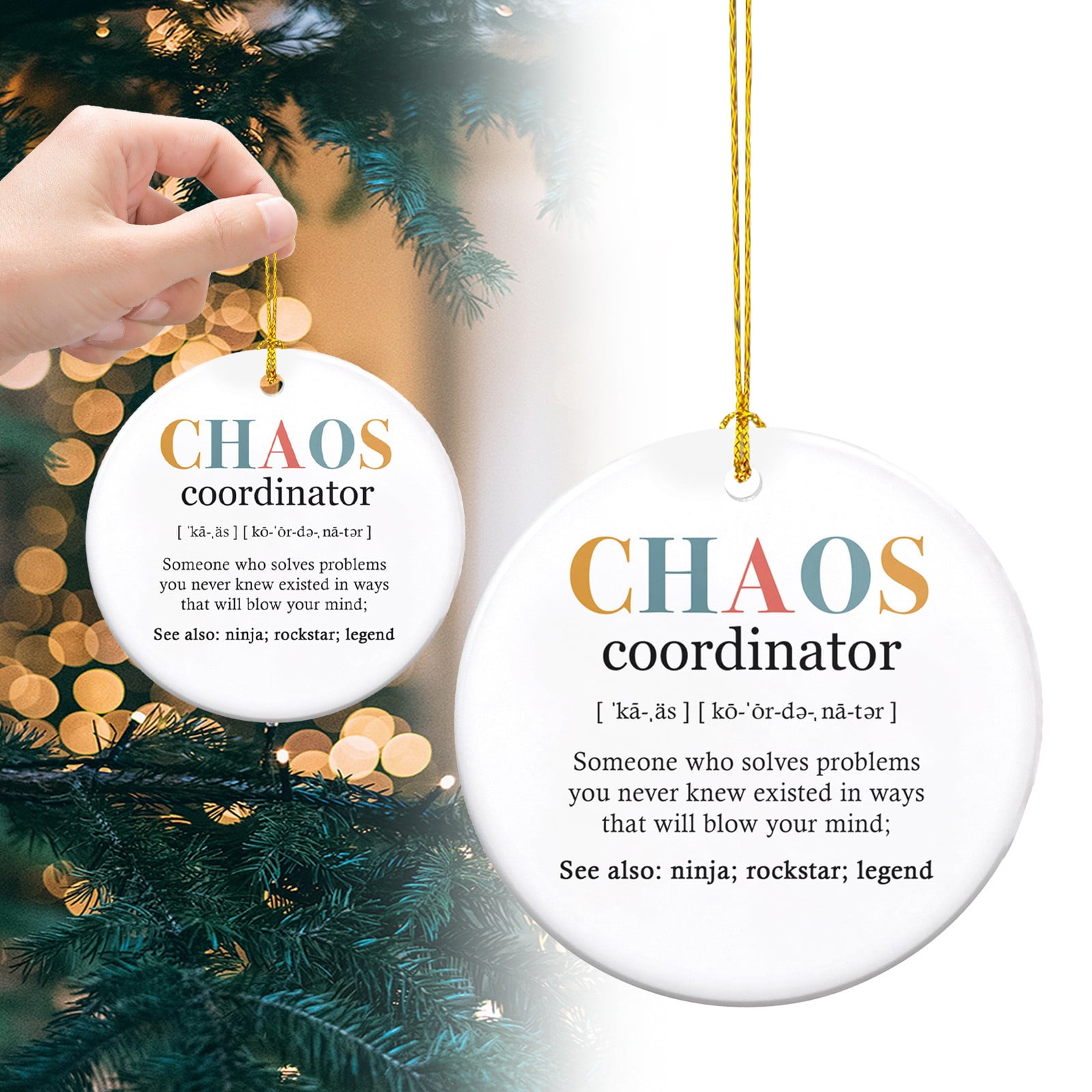 Christmas Tree Decorations Flash Sale! Aedtie Coworker Gifts for Women ...