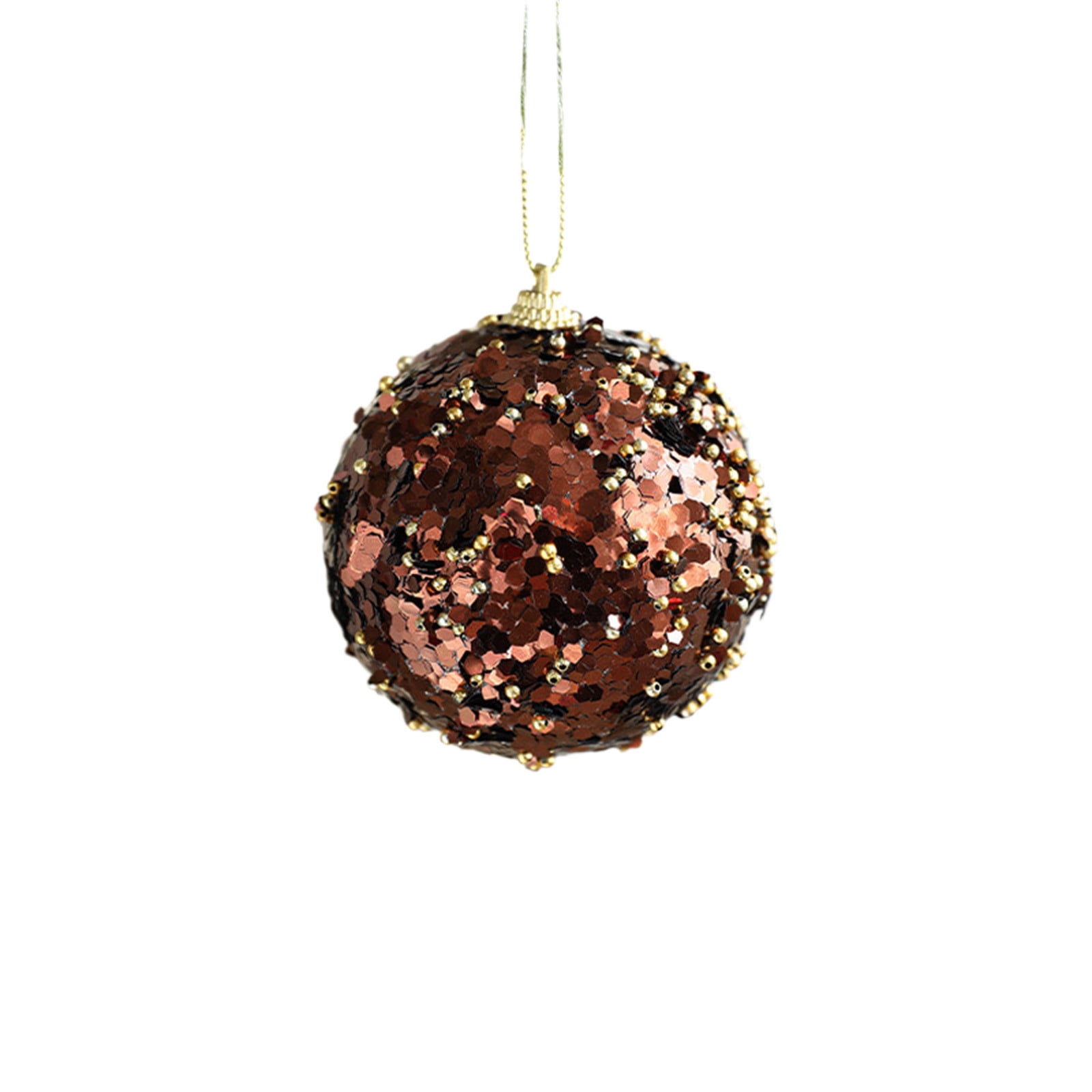 Christmas Tree Decorations Foam Christmas Ball Coffee Opposite Sex ...