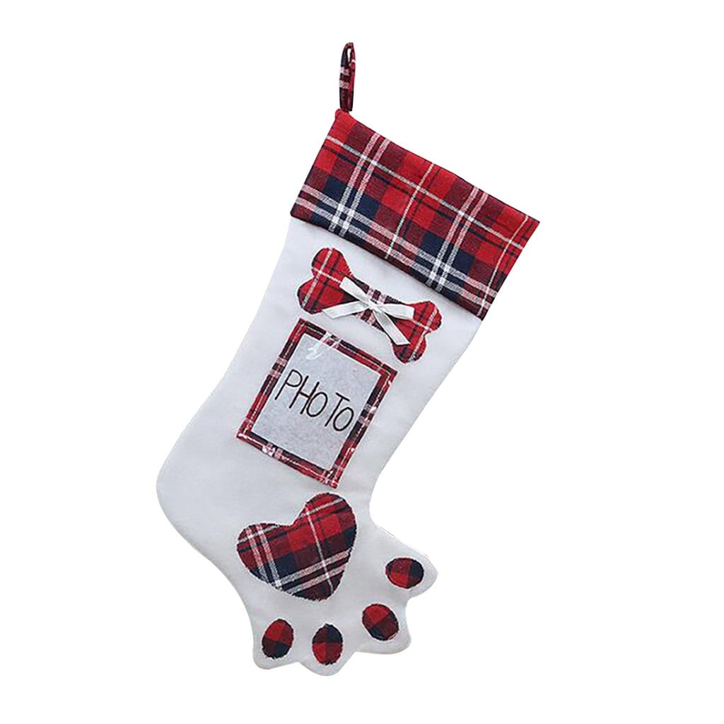 Christmas Tree Decorations, Hwkond Fashion Christmas Black Red Plaid ...