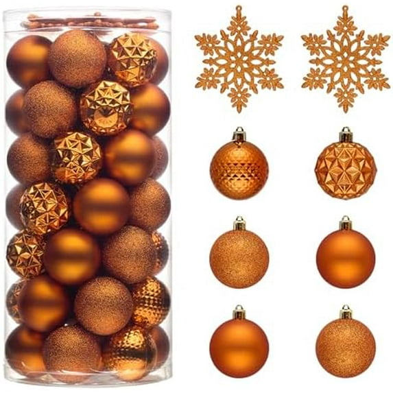 Christmas Tree Decorations Ornament Set for Thanksgiving, 50ct 2 Inches ...