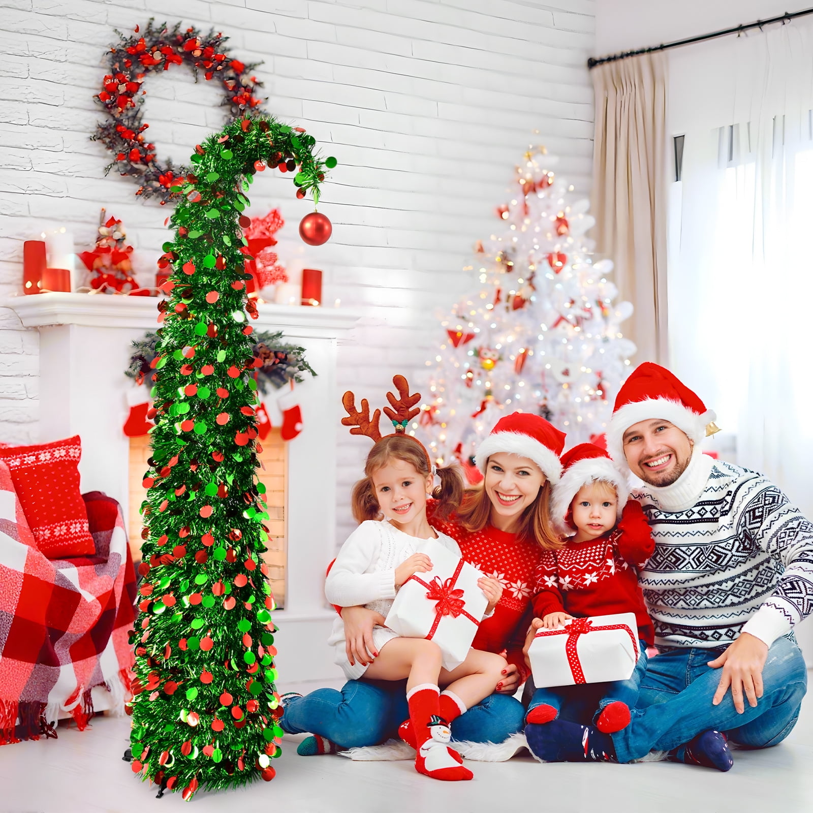 Christmas Tree Decorations Xmas Tree Telescopic and Foldable Scalable ...