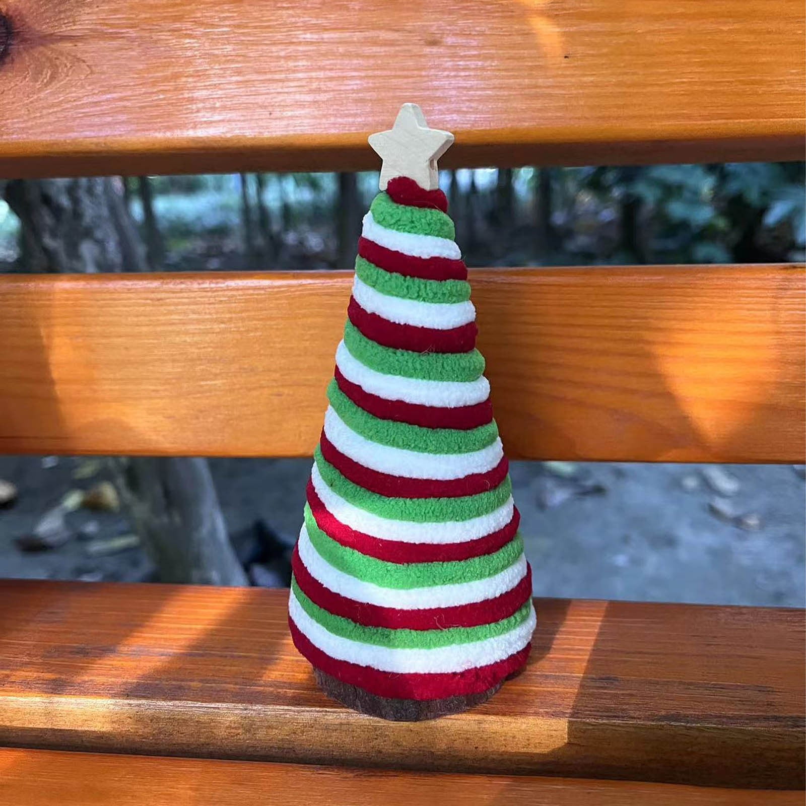 Christmas Tree, Christmas Decorations, Christmas Yarn Tree Table Bottle ...