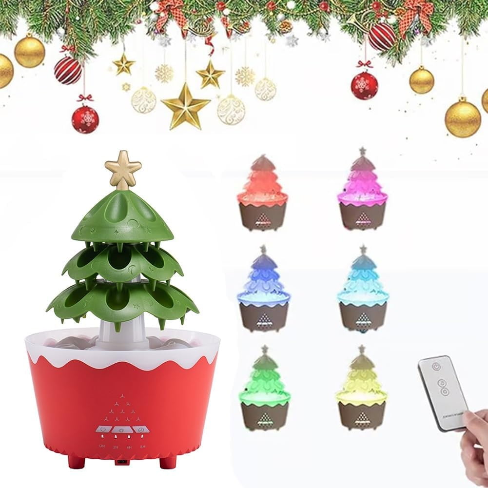 Christmas Tree Diffuser, Remote Control Christmas Tree Humidifier ...