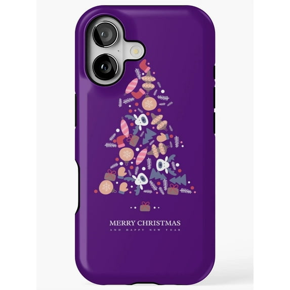 Christmas Tree Gift Case for 11/12/13/14/15/17 Pro Max Holiday Cheer ...