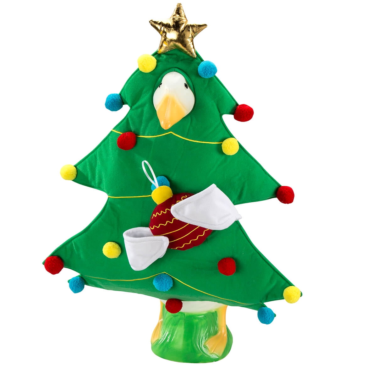 Gaggleville Christmas Tree Goose Outfit, Fits Large 23" H Statue, by ...
