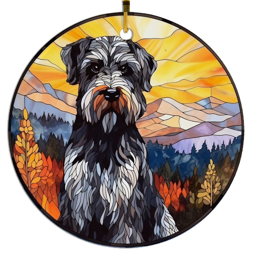 Christmas Tree Haging Ornaments 2025 - Giant Schnauzer Dog Ornament ...