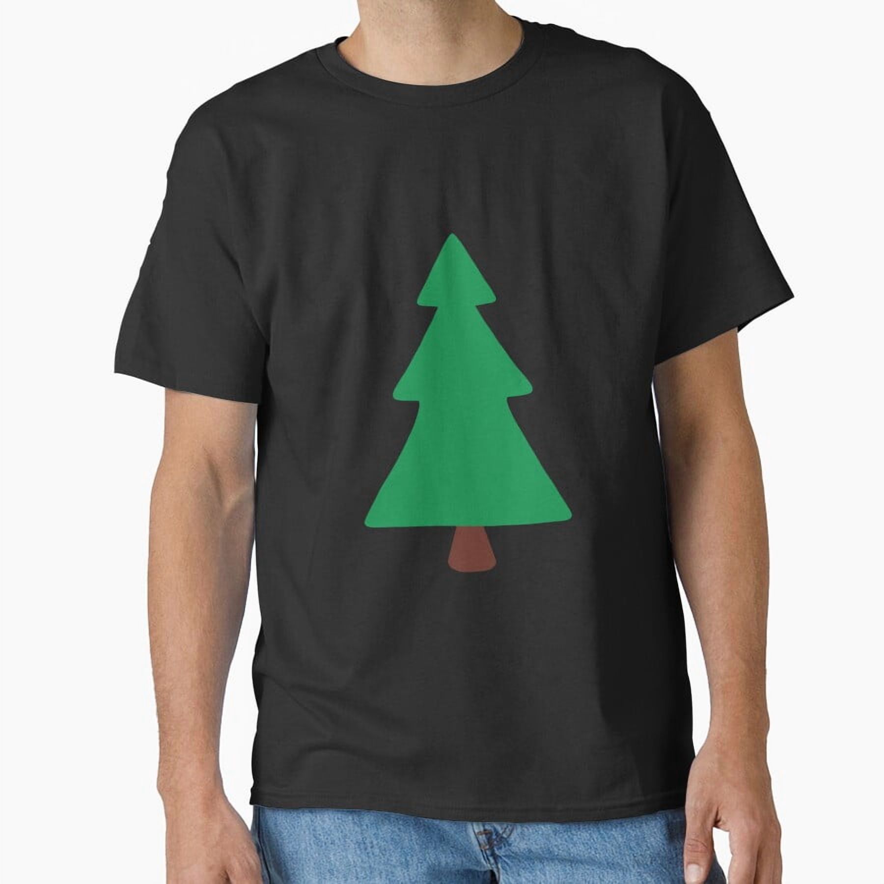 Christmas Tree Hand Drawn Illustration Simple Artistic Holiday H10561 T ...