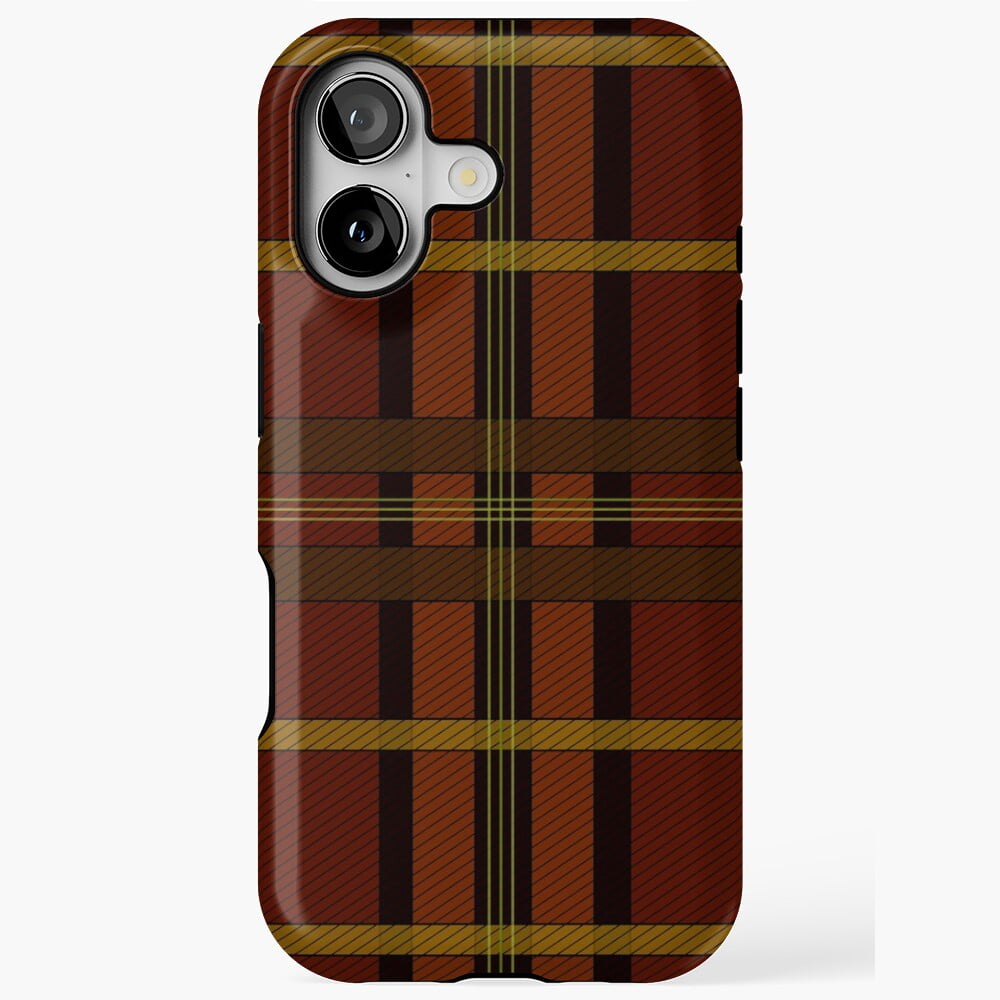 Christmas Tree Holiday Red Plaid Pattern Case for iPhone 17 16 15 14 13 ...