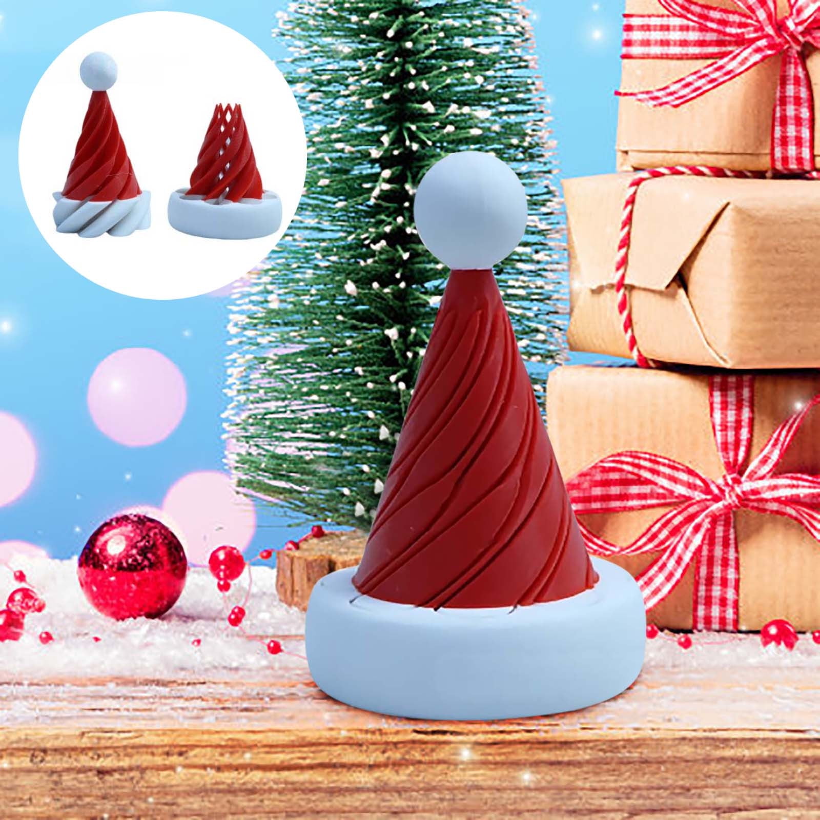 Christmas Tree Impossible Cone, Spiral Cone Fidget Toy, Impossible ...
