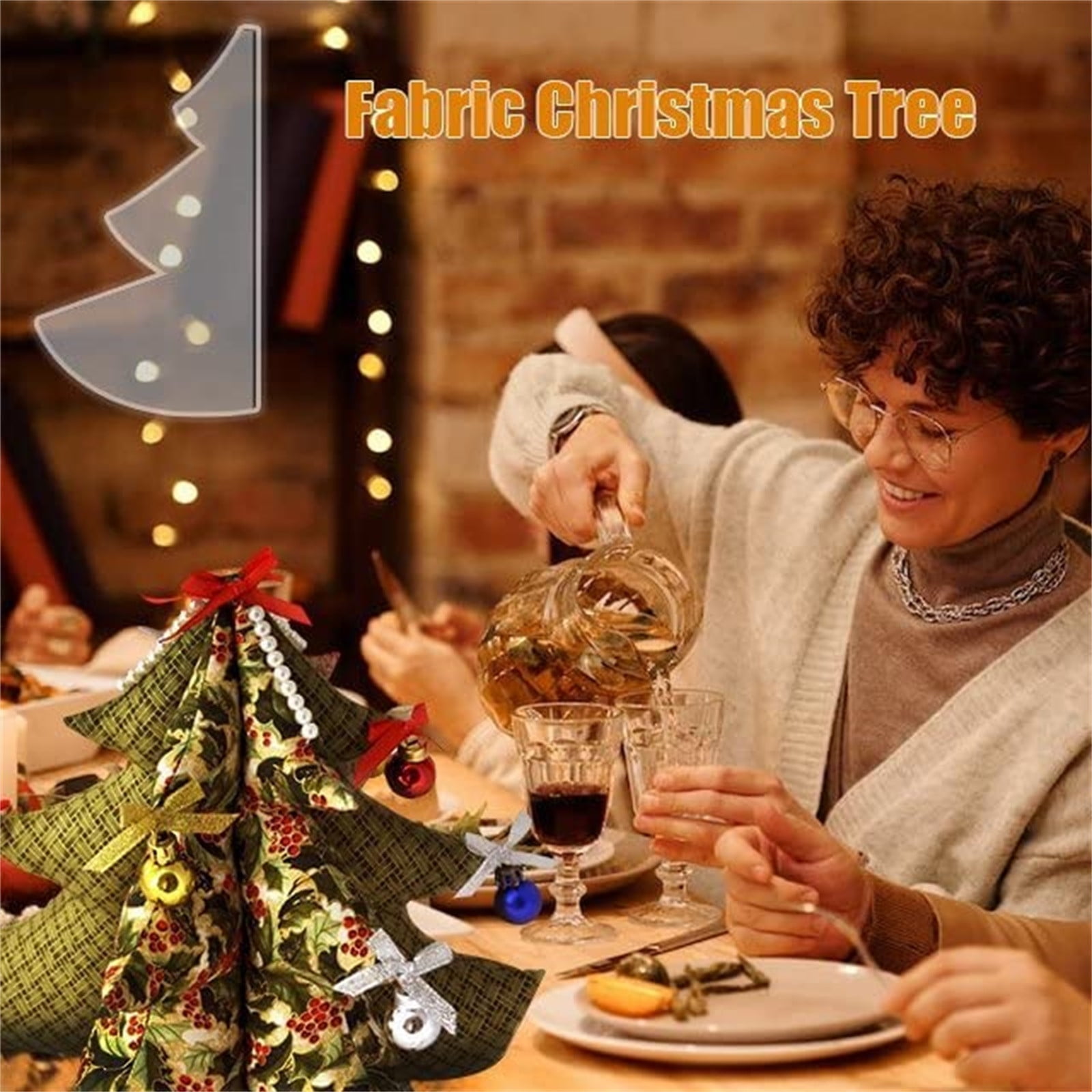 Christmas Tree Ing Templates Set, Reusable Pvc Sewing Ruler, 5-piece ...