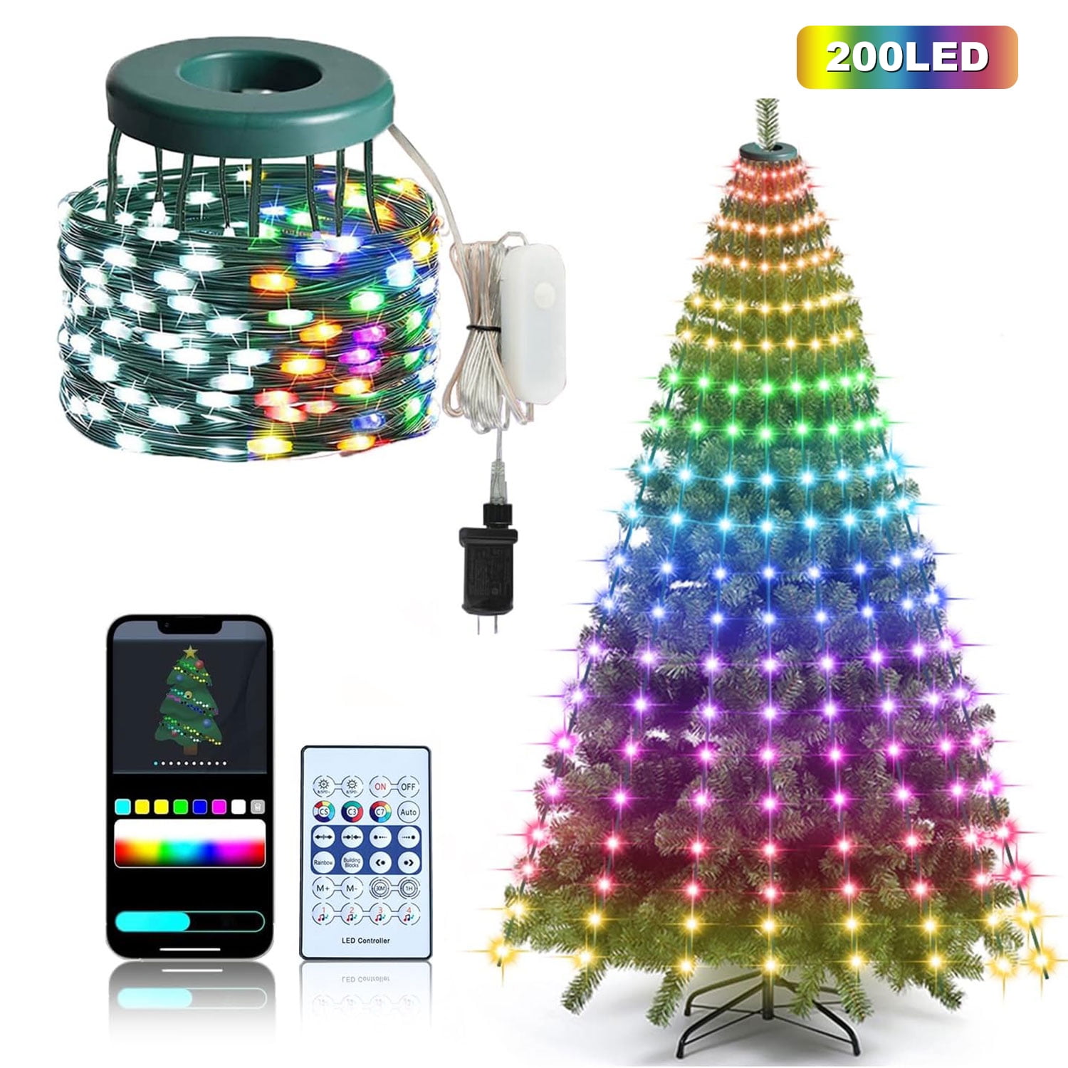 Christmas Tree Lights Christmas Fairy LED String Light AYAMAYA ...