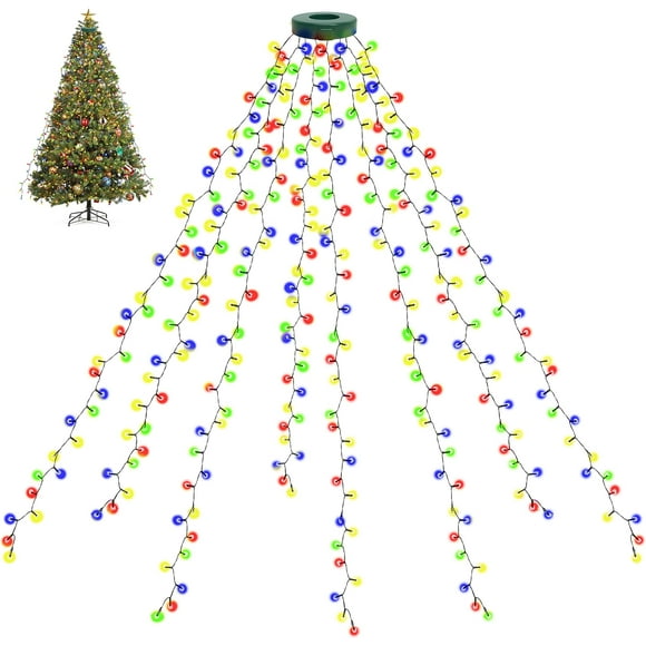 Christmas Tree Lights With Ring