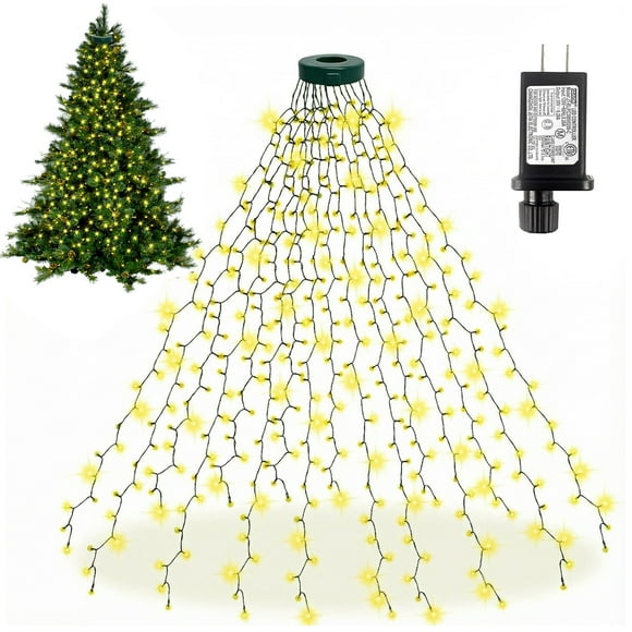 Round Christmas Tree Lights