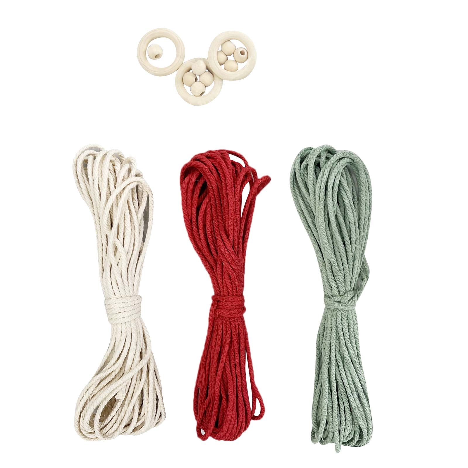 Christmas Tree Macrame Kit Christmas Macrame Woven Tree DIY Kit Woven ...