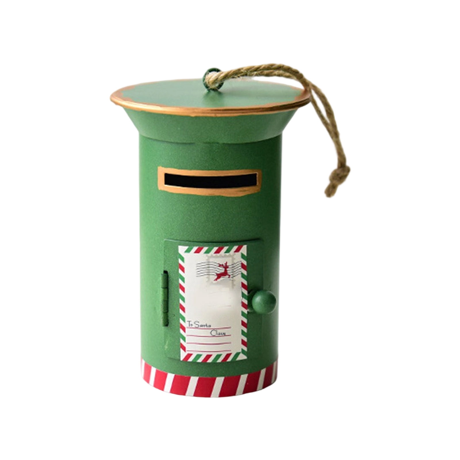 Christmas Tree Mailbox Decorations Iron Mailbox Ornament For Door Porch ...