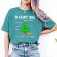 Christmas Tree Math TShirt Funny Geometry Tee for Teachers - Walmart.com