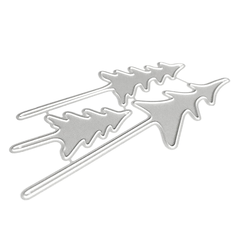 Christmas Tree Metal Cutting Dies Stencil DIY Scrapbooking Album Stamp ...