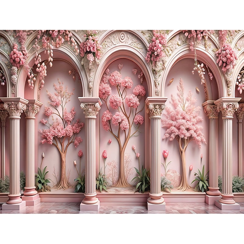 Christmas Tree New Year02 Theme Photography Backdrops Props Aesthetic ...