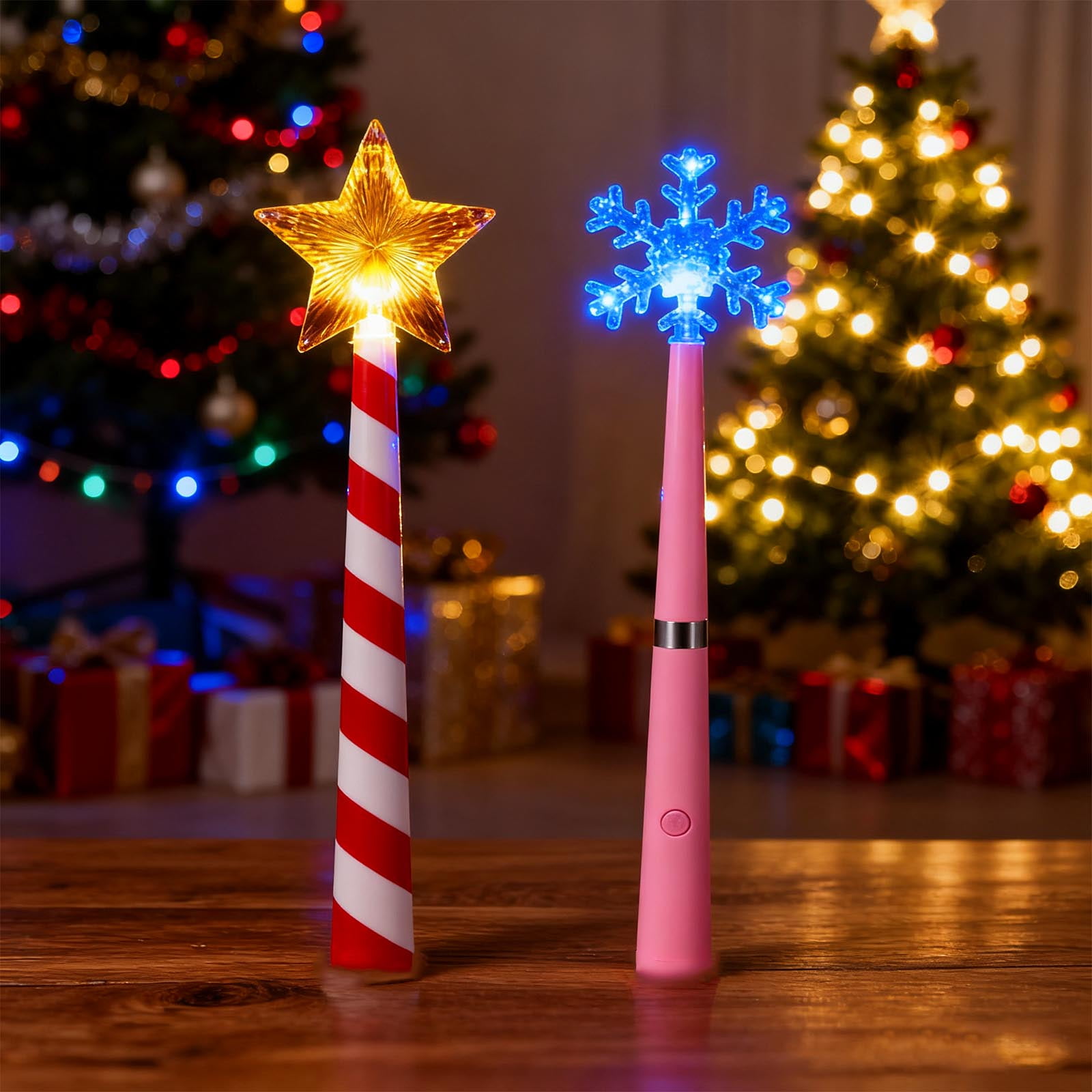 Christmas Tree Ornaments Christmas Wand Tree-shaped Light Controller ...
