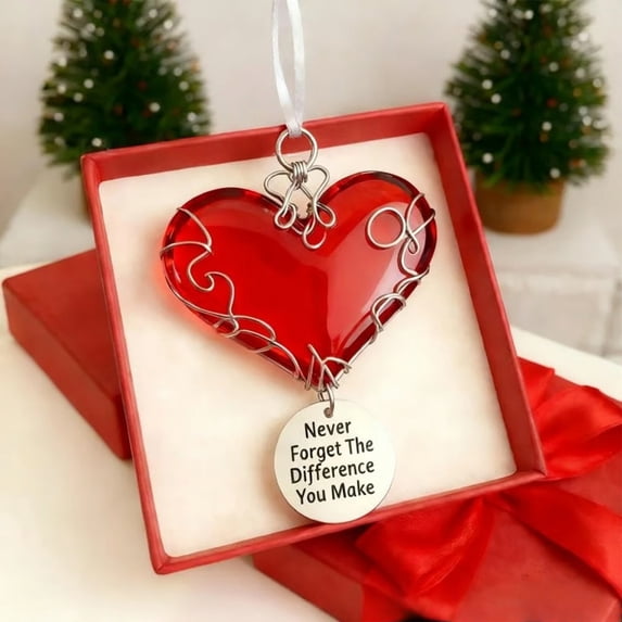 Christmas Tree Ornaments Glitter Pendant for Holiday Decorations ...