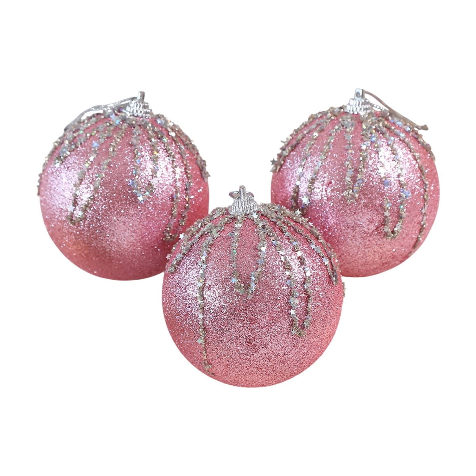 Christmas Tree Ornaments, Holiday Decorations, Set Of 3 Handmade ...