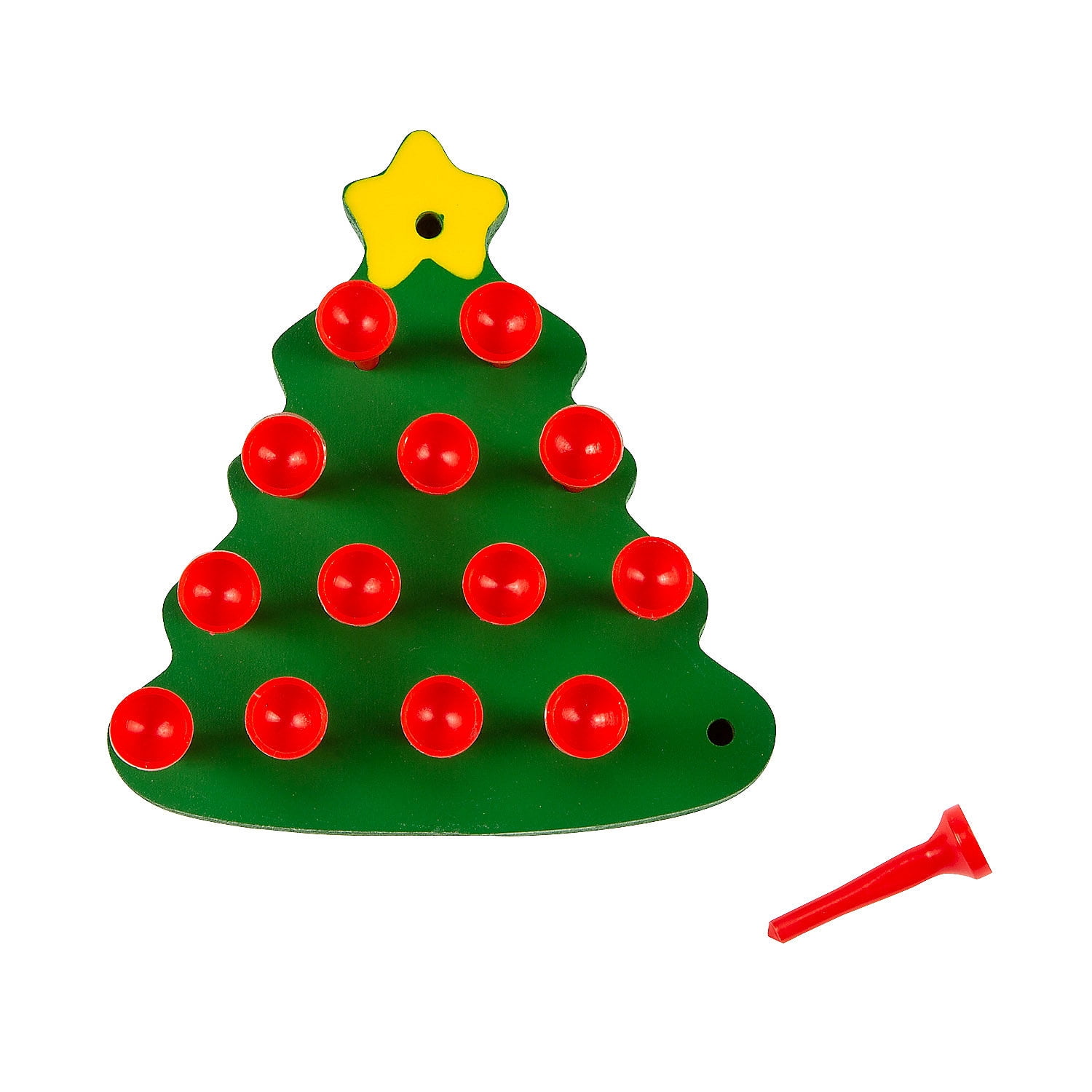 Christmas Tree Peg Games, Toys, Christmas, 12 Pieces - Walmart.com