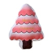 19.7" Christmas Tree Throw Pillow – Soft Plush Decorative Cushion with ...