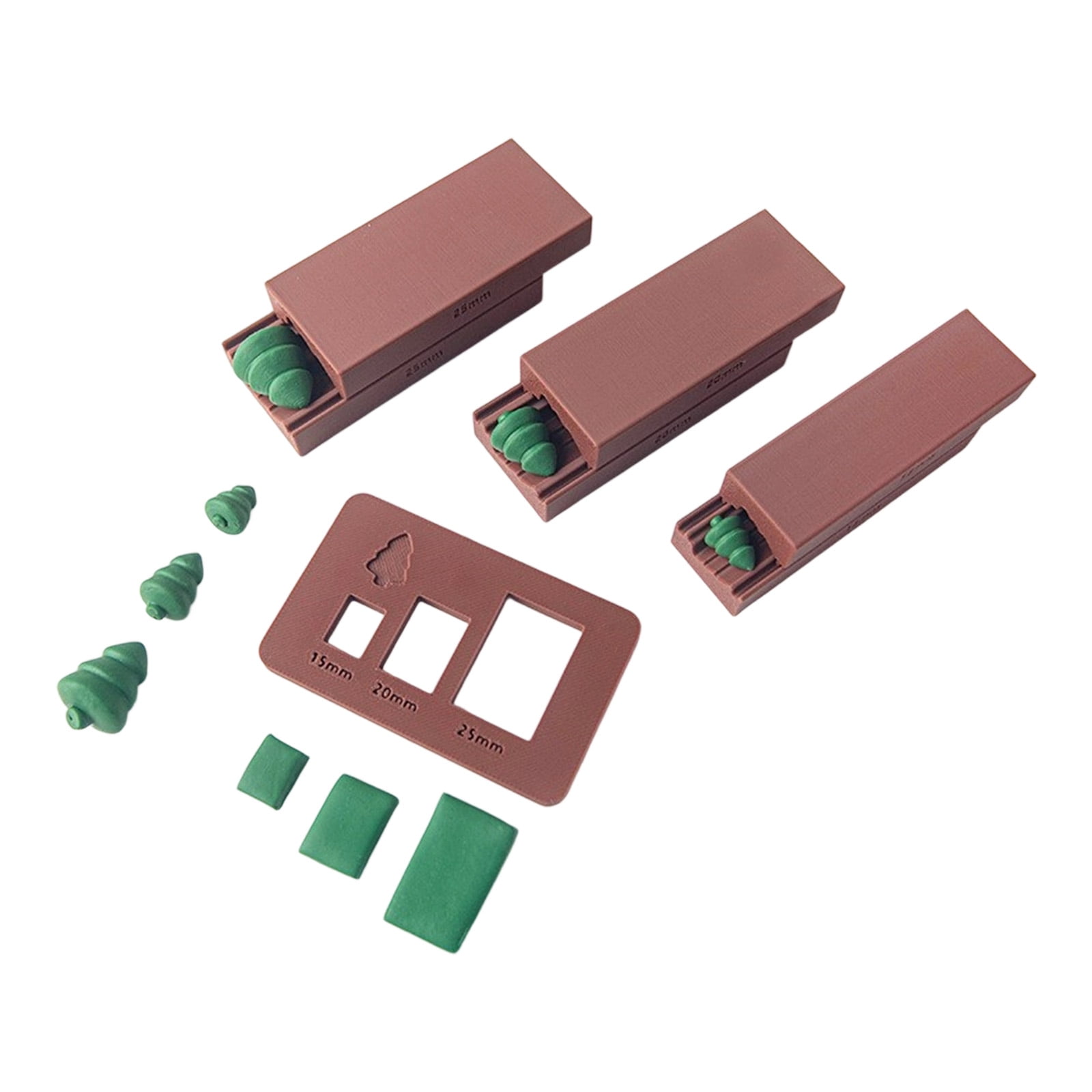 Christmas Tree Polymers Clay Bead Roller 3 Sizes for Jewelry Making ...