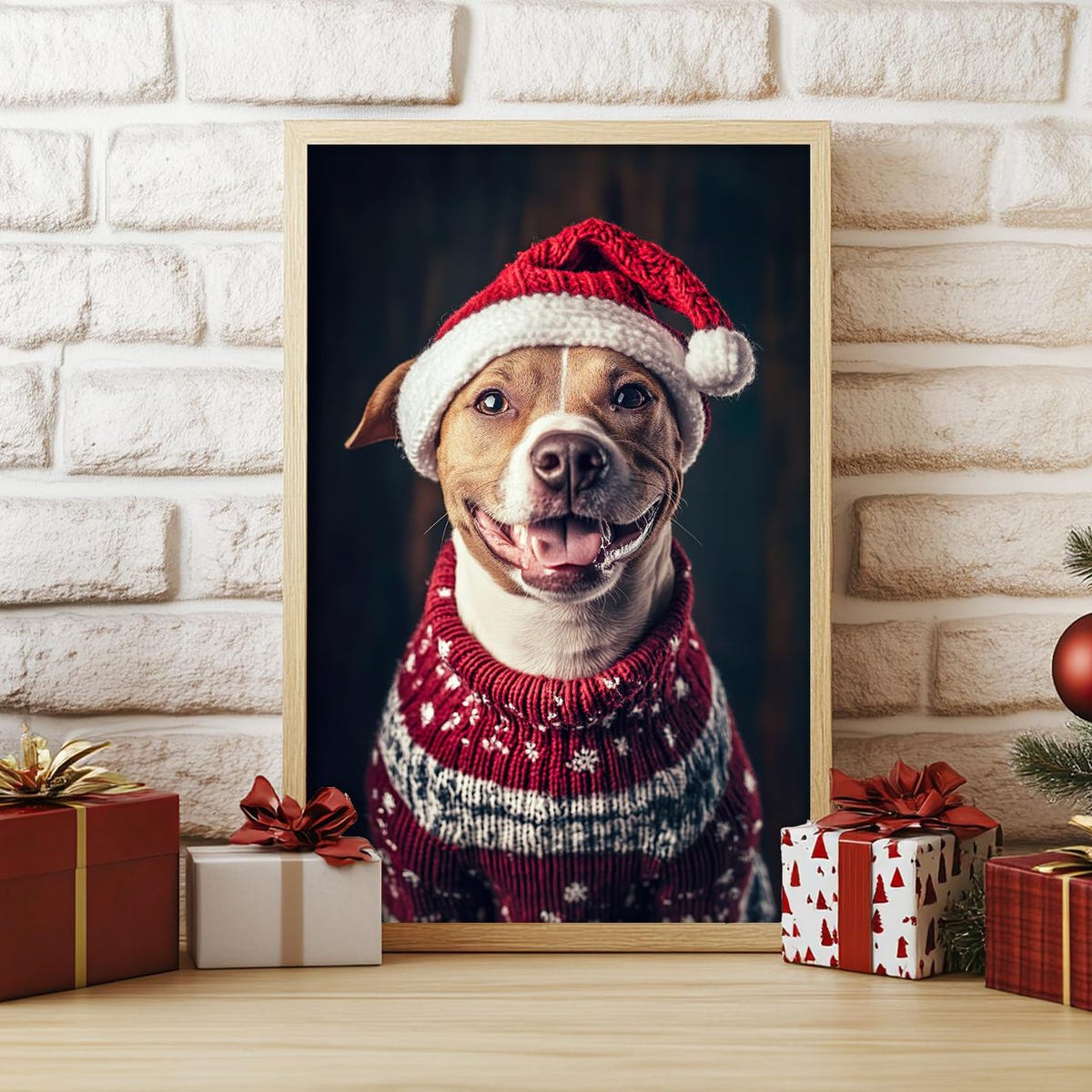 Christmas Tree Print, Trendy Christmas Wall Art, Coquette Wall Art ...