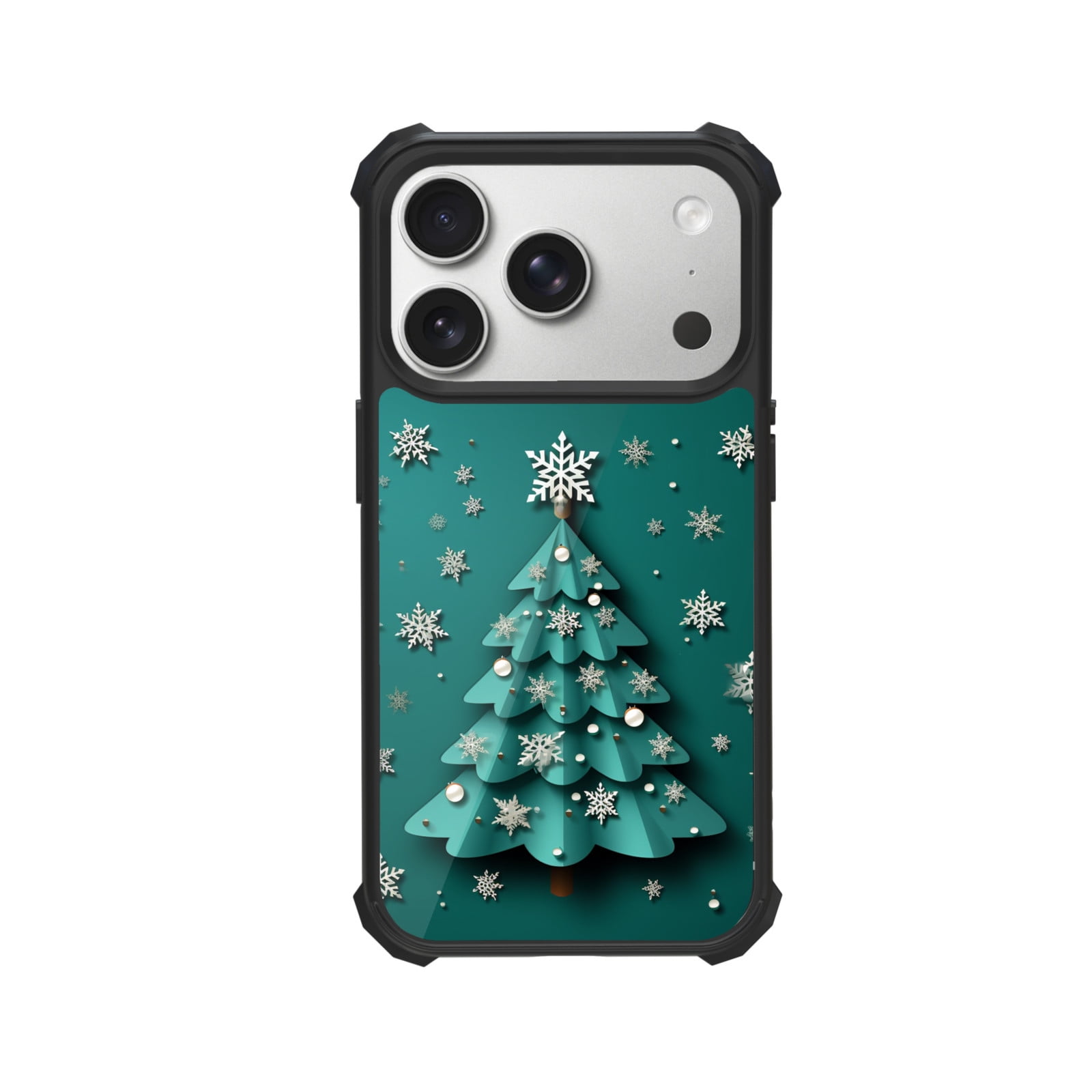 Christmas Tree Shockproof Case For iPhone 12 13 14 15 16 Pro Max Series ...