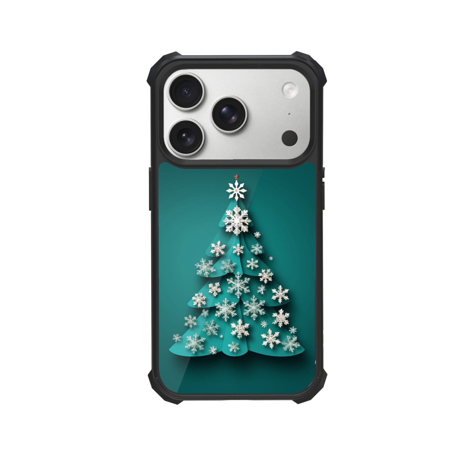Christmas Tree Shockproof Case For iPhone 12 13 14 15 16 Pro Max Series ...