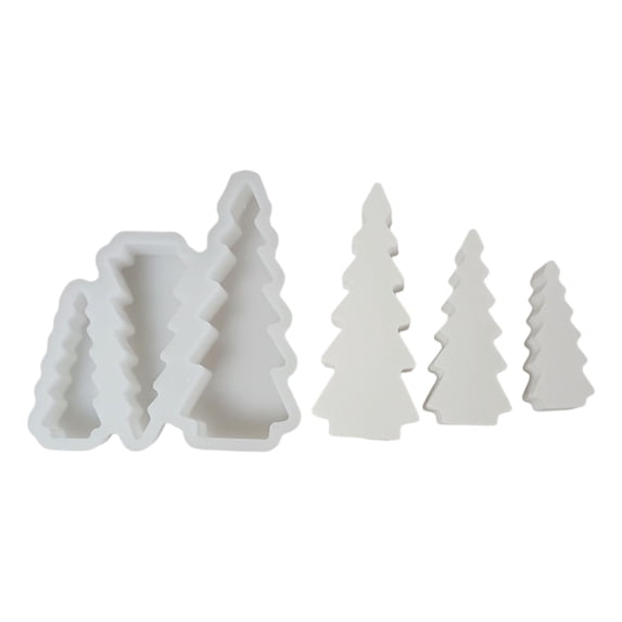 Christmas Tree Silicone Mold for Soap Epoxy Resin - Holiday Baking ...