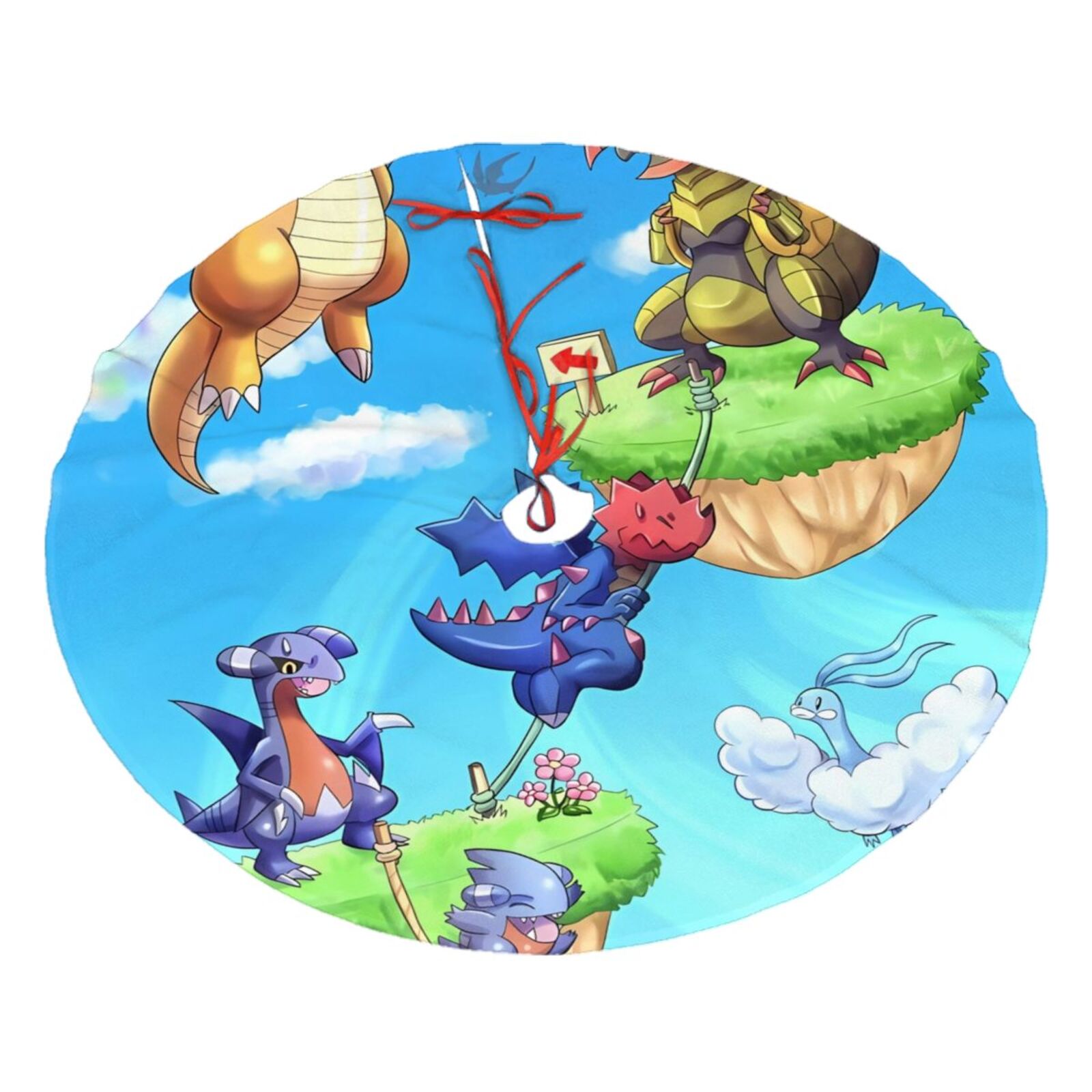 Christmas Tree Skirt Decorations POKEMON 15 Christmas Tree Plush Skirt ...