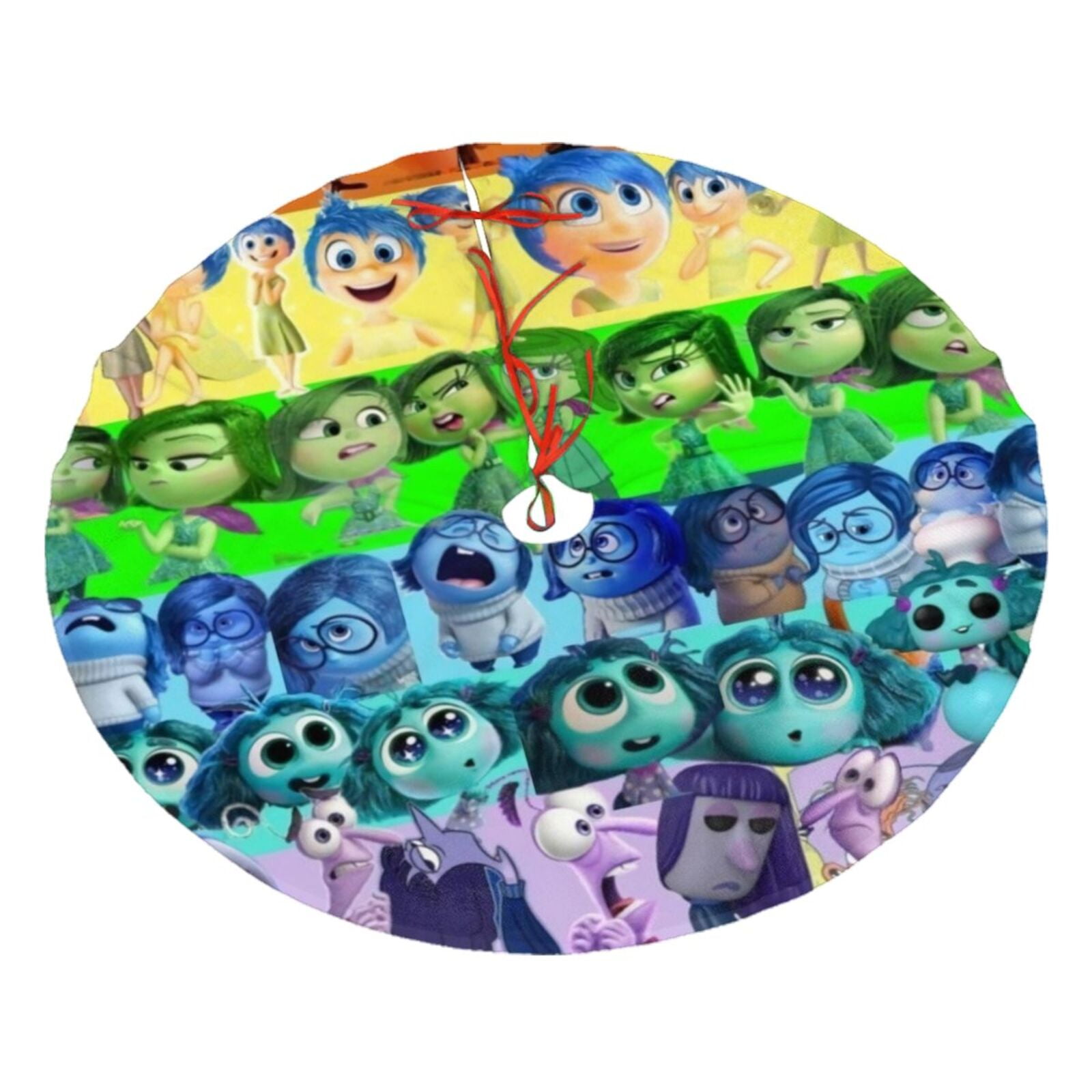 Christmas Tree Skirt Decorations Pixar Inside Out 2 Current Mood Many ...
