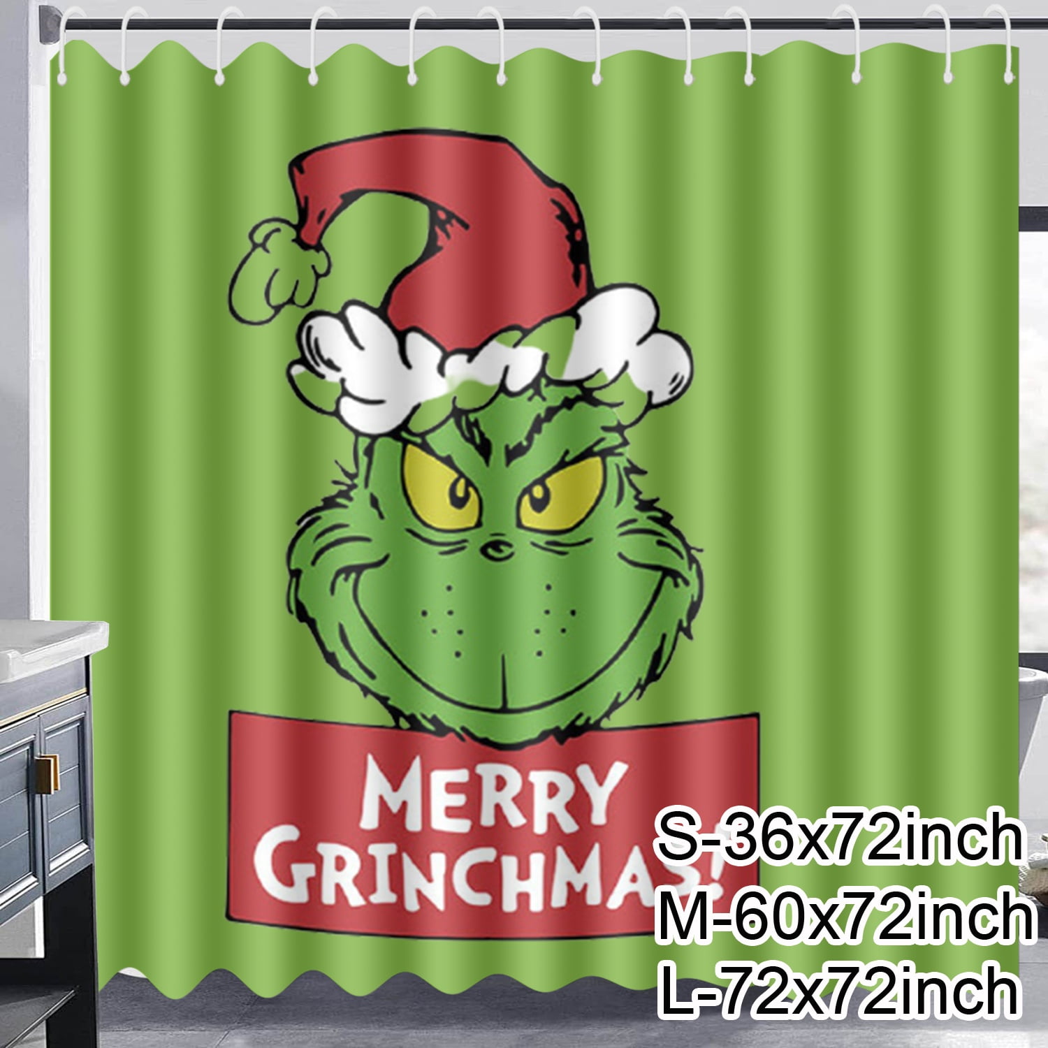 Christmas Tree Skirt Grinch Soft Funny Grinch Christmas Decorations