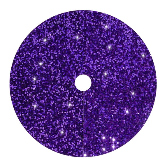 Christmas Tree Skirt Large Glitter Trees Skirts Sequin Christmas Tree ...